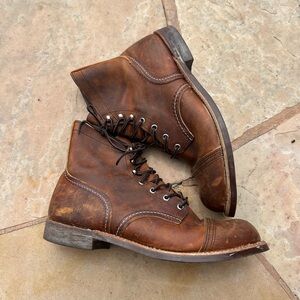 Red Wing Shoes | Shoes | Red Wing Boots 885 Iron Ranger Copper Rough ...